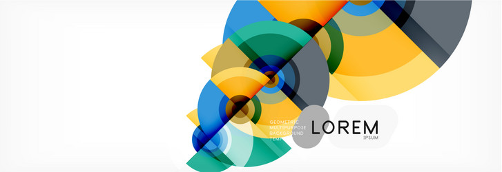 Abstract background circle design Royalty Free Vector Image