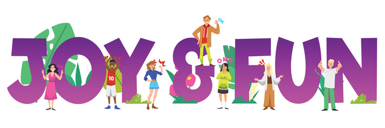 Motivational banner or poster with positive Vector Image