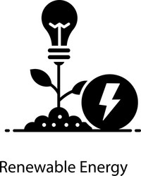 Renewable energy Royalty Free Vector Image - VectorStock