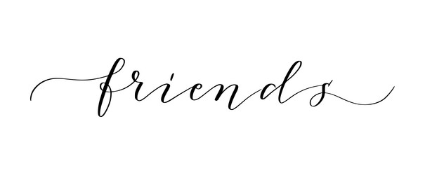 Friends Written Vector Images (over 400)