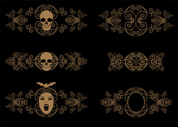 Gothic Divider Vector Images (over 390)