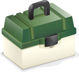 Tackle box Royalty Free Vector Image - VectorStock