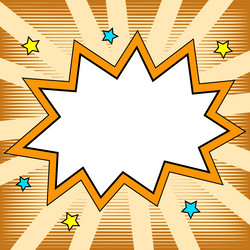 Comics design frames beautiful photo frame set Vector Image