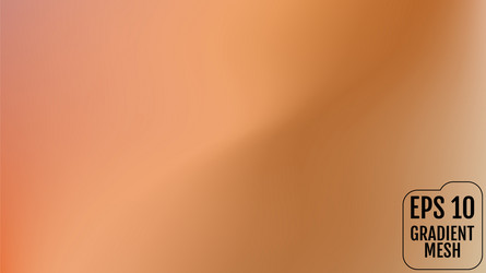 Abstract orange and gold blurred gradient Vector Image