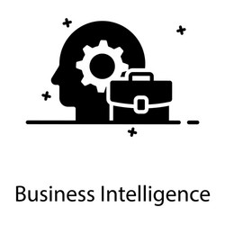 Business intelligence Royalty Free Vector Image