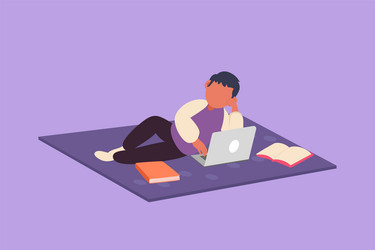 Typing Boy Vector Images (over 5,600)