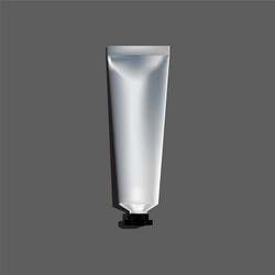 White Metal Tube Packaging Vector Images (over 1,600)