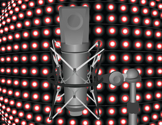 Microphone mc Royalty Free Vector Image - VectorStock