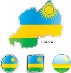 Rwanda heroes day poster Royalty Free Vector Image