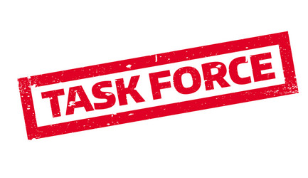 Task force rubber stamp Royalty Free Vector Image