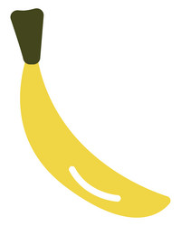 Drunk banana on white background Royalty Free Vector Image