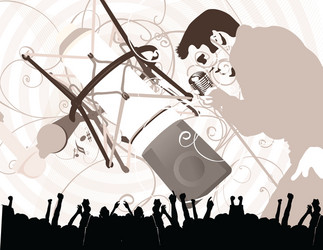 Pop star Royalty Free Vector Image - VectorStock