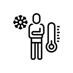 Cold Royalty Free Vector Image - VectorStock