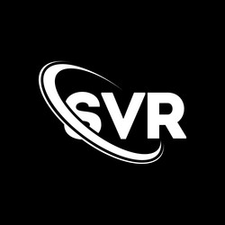 Svr logo letter design Royalty Free Vector Image
