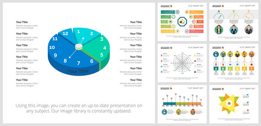 Colorful analysis or statistics concept Royalty Free Vector