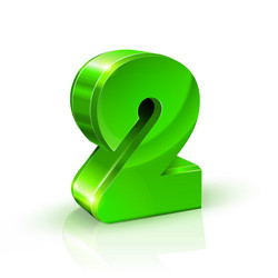 Number 2 Green Vector Images (over 2,600)