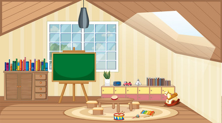 Empty Classroom Cartoon Background Vector Images (over 1,100)