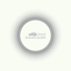 Abstract background with a round banner Royalty Free Vector