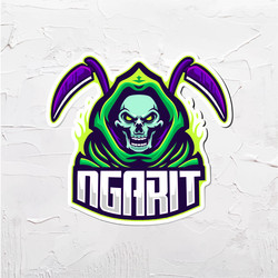 Grim Reaper Gaming Logo Vector Images (over 280)