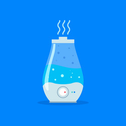 Humidifier air diffuser icon purifier Royalty Free Vector