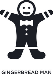 Gingerbread Man Black and White Vector Images (over 690)