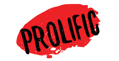 Prolific Vector Images (over 100)