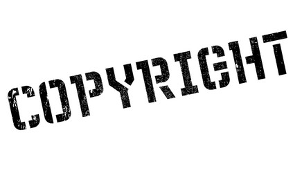 Copyright stamp rubber grunge Royalty Free Vector Image