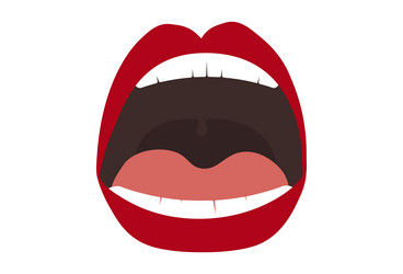 Mouth Yelling Clipart