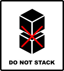 Fragile Logo Do Not Stack