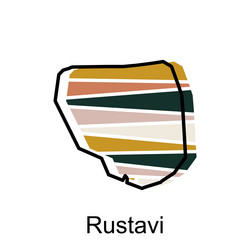 Kaspi map template design Royalty Free Vector Image