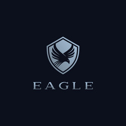 Eagle logo design Royalty Free Vector Image - VectorStock