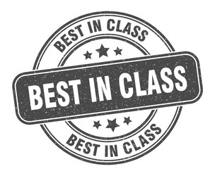 Best in class stamp Royalty Free Vector Image - VectorStock