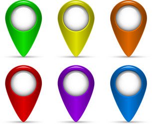 Home pin pointer Royalty Free Vector Image - VectorStock