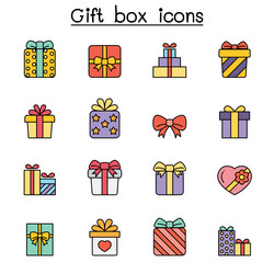 Gift Line Icon Vector Images (over 130,000)