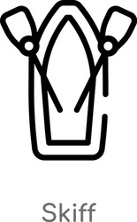 Skiff Vector Images (over 480)