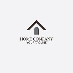 Real state logo with style modern for construction