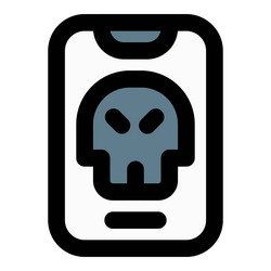 Technology based online abuse or harassment Vector Image