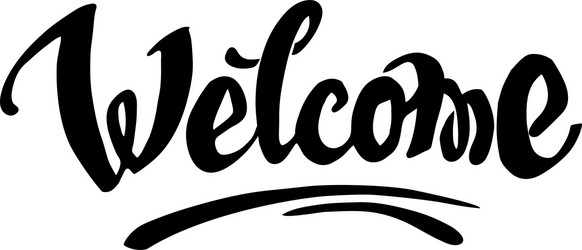 Tea time - black and white hand lettering Vector Image