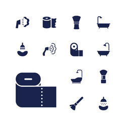 Hygienic icons Royalty Free Vector Image - VectorStock