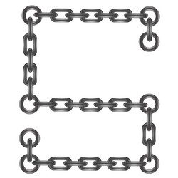 Chain Link Letters Vector Images (over 1,700)