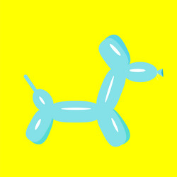 Balloon Dog Blue Vector Images (over 240)