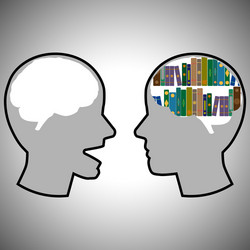 Two Heads Talking Vector Images (over 400)