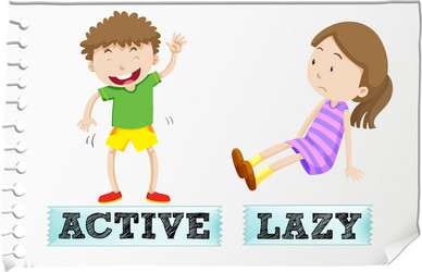 Opposite Lazy Active Vector Images (28)