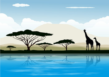 Africa Landscape Vector Images (over 17,000)
