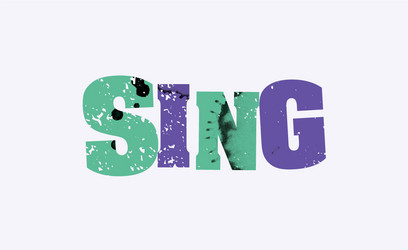 Sing Vector Images (over 89,000)