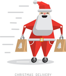 Cartoon santa claus Royalty Free Vector Image - VectorStock