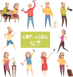 Aging Royalty Free Vector Image - VectorStock