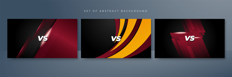 Versus vs background Royalty Free Vector Image