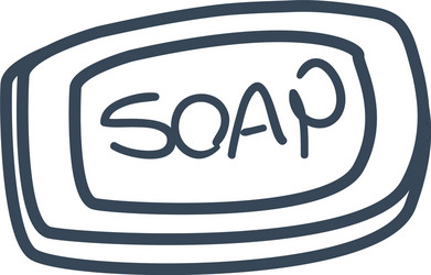 Soap bar icon design Royalty Free Vector Image