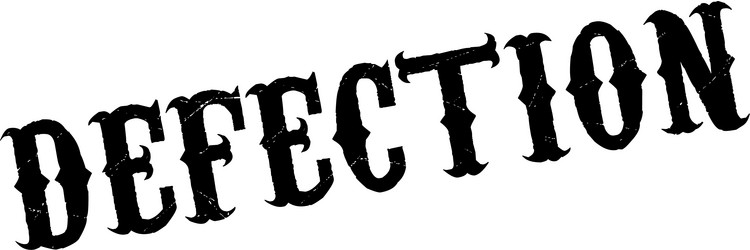 Defection rubber stamp Royalty Free Vector Image